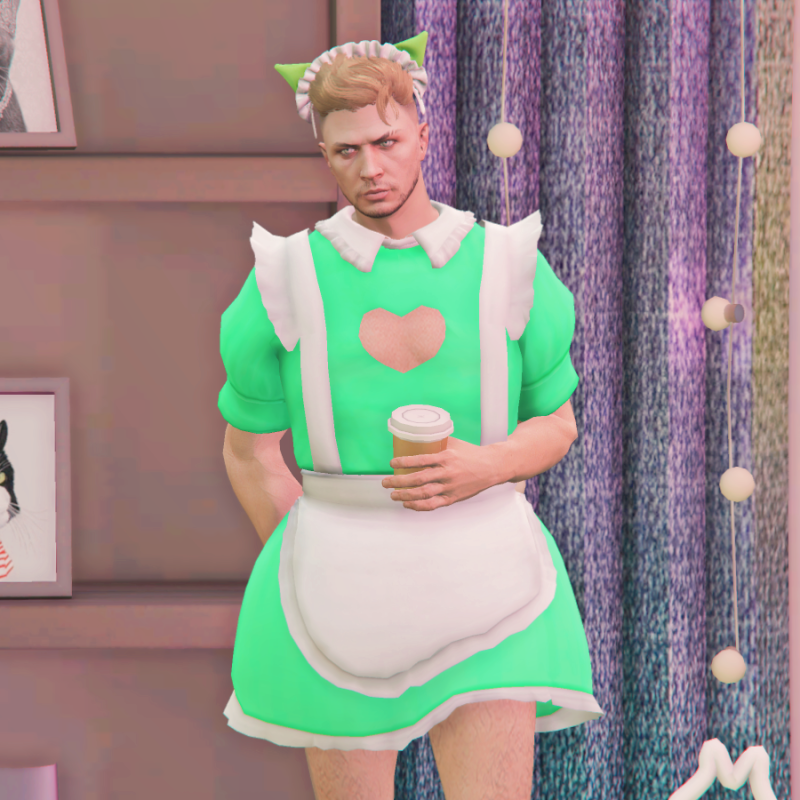 Cat Maid Set